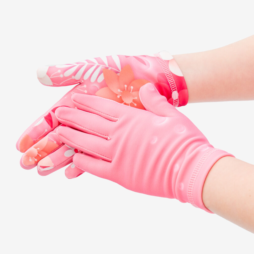 Thermal figure skating suit 'Flower' with Gloves and Headband - IceStars