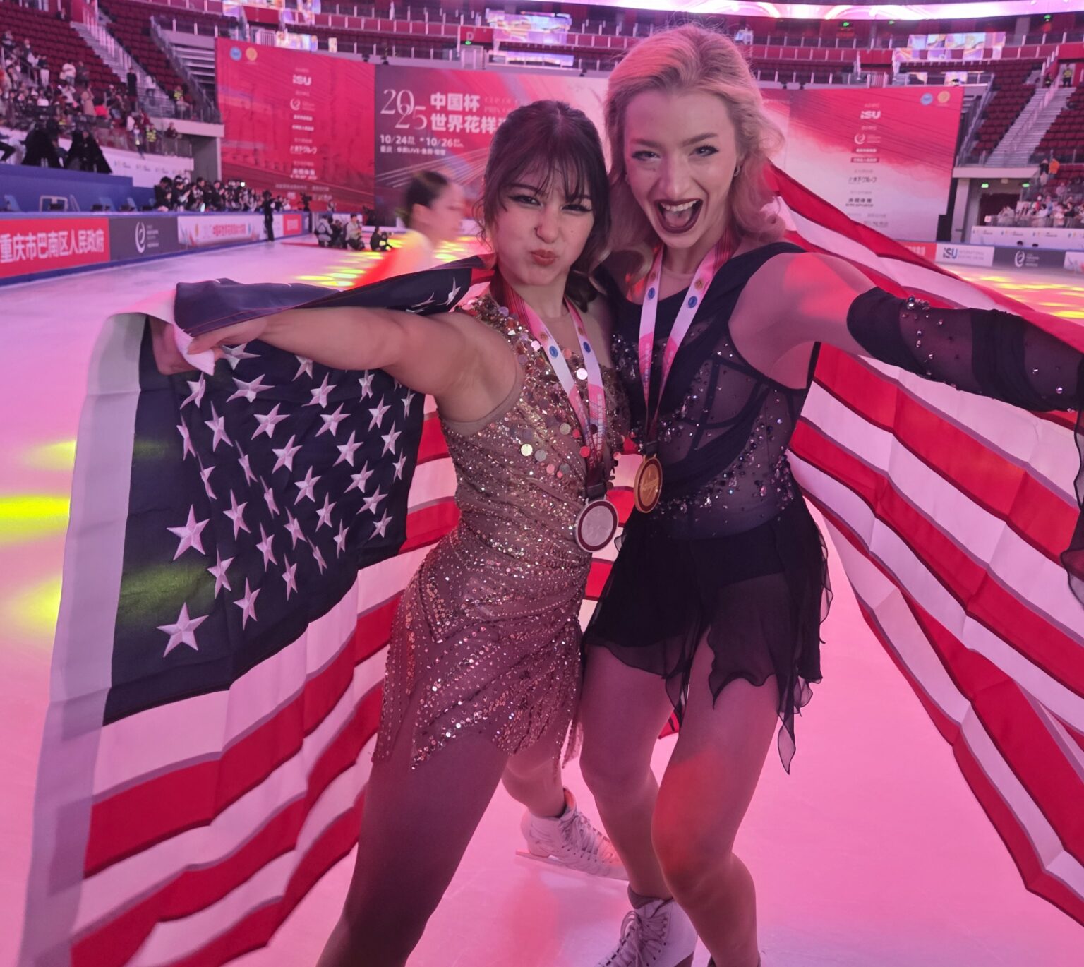 Glenn, Chock and Bates Shine as Team USA Sweeps Gold at 2025 Cup of ...